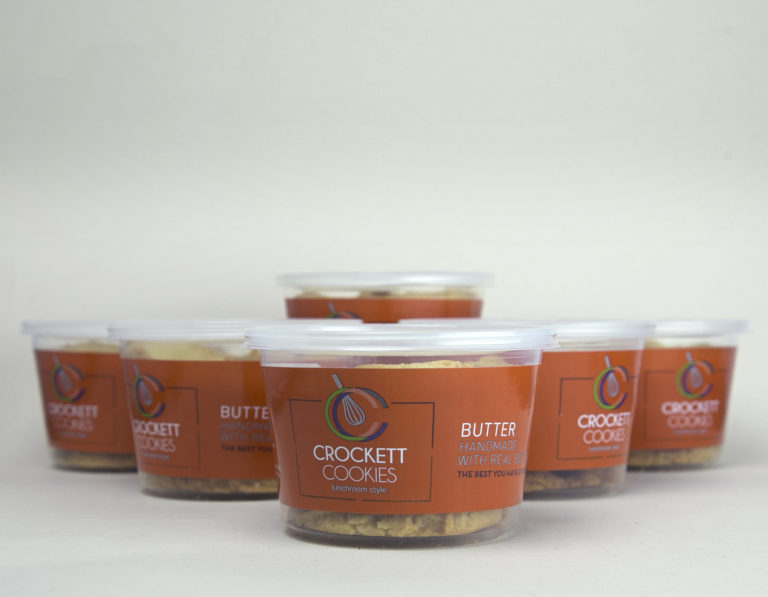 6-packages cookies 30 medium cookies - Crockett Cookies